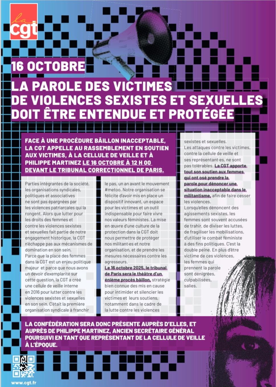 la parole des victimes de violences sexistes et sexuelles doit être ...